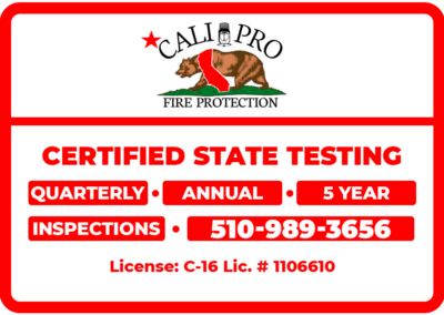 Fire Protection Services in California - Fire Sprinkler